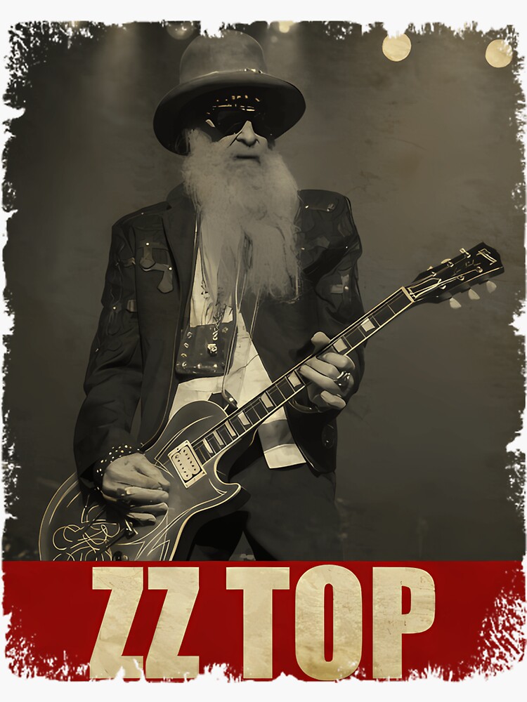 "Vintage Rock Band - Sharp Dressed Simple Man Tour 2024" Sticker for ...