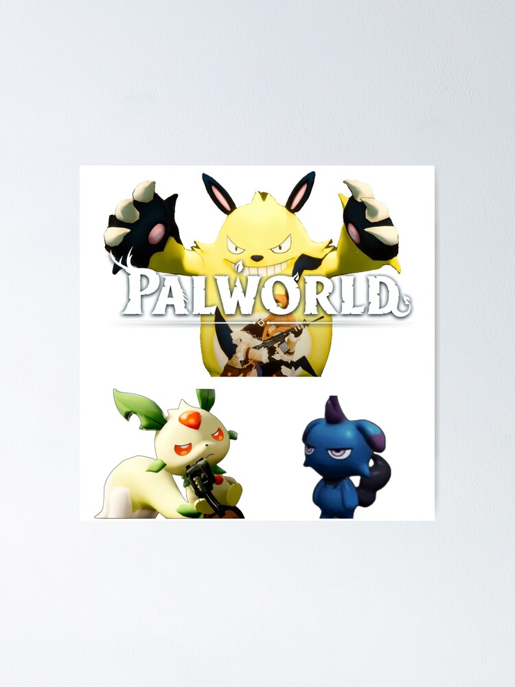 Póster for Sale con la obra «?Palworld ?Depresso? Palworld, Palworld ...