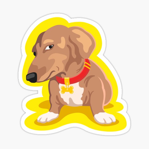 "Side eye dog meme" Sticker for Sale by Chonk Borris | Redbubble
