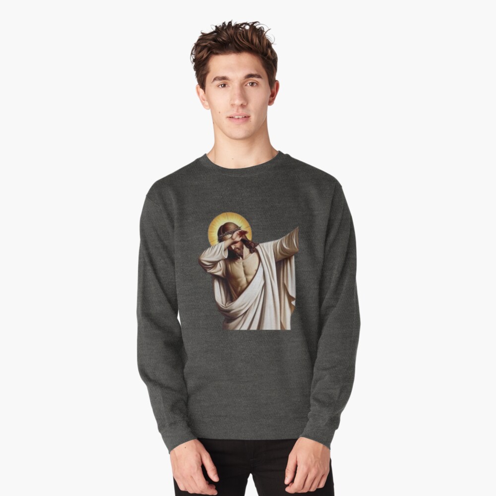 ""JESUS DAB": cute Jesus Dabbing gif." Sticker for Sale by Obinne ...