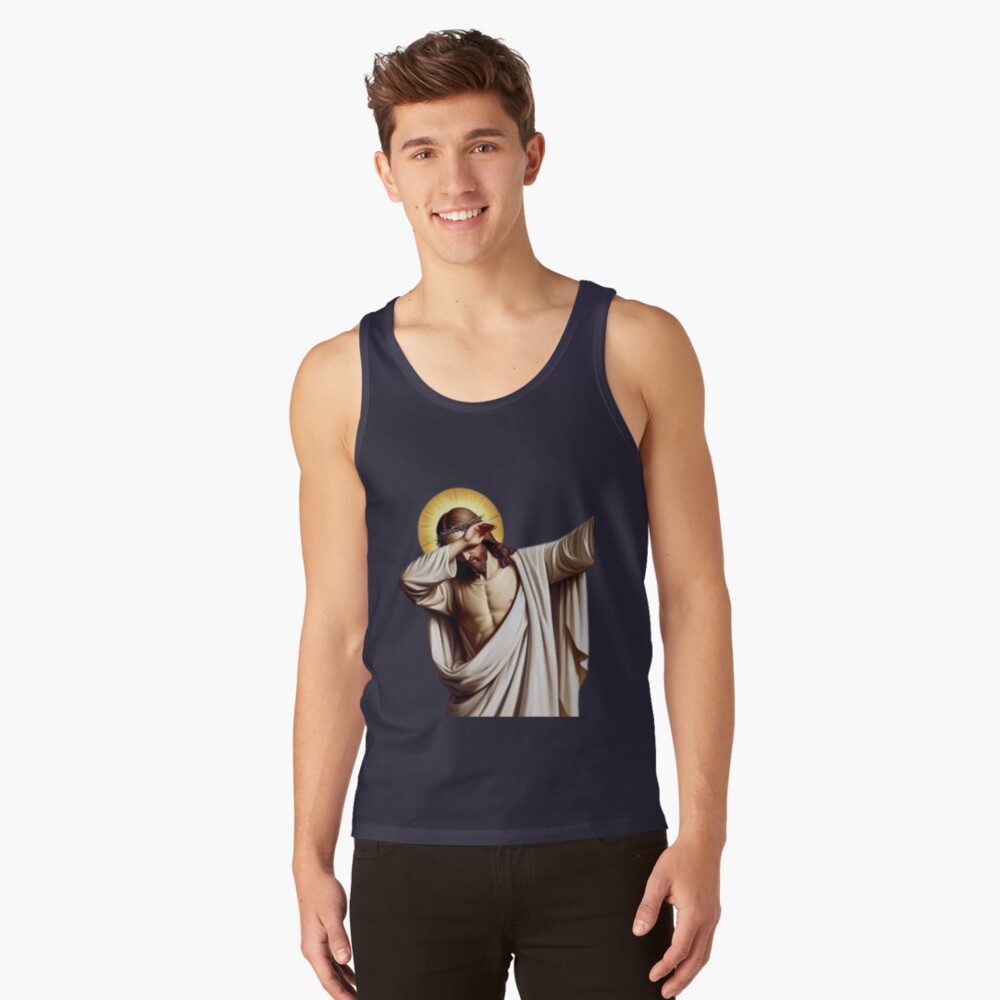 ""JESUS DAB": cute Jesus Dabbing gif." Sticker for Sale by Obinne ...
