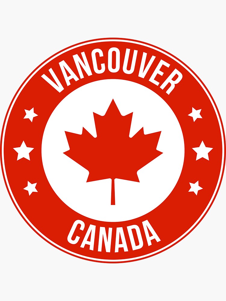 "Vancouver" Sticker for Sale by rootartino | Redbubble