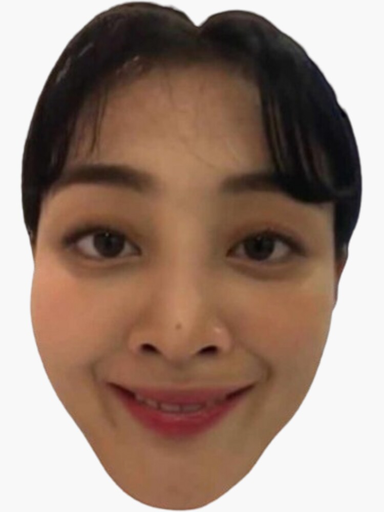 "Park Ji-hyo Meme Face | Twice Jihyo" Sticker for Sale by jayiee ...