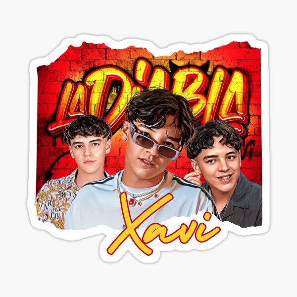 "Xavi " Sticker for Sale by unknowndesigns1 | Redbubble