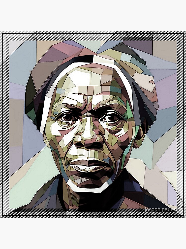 "Harriet Tubman tileartwork 2024 jan" Sticker for Sale by joseph ...