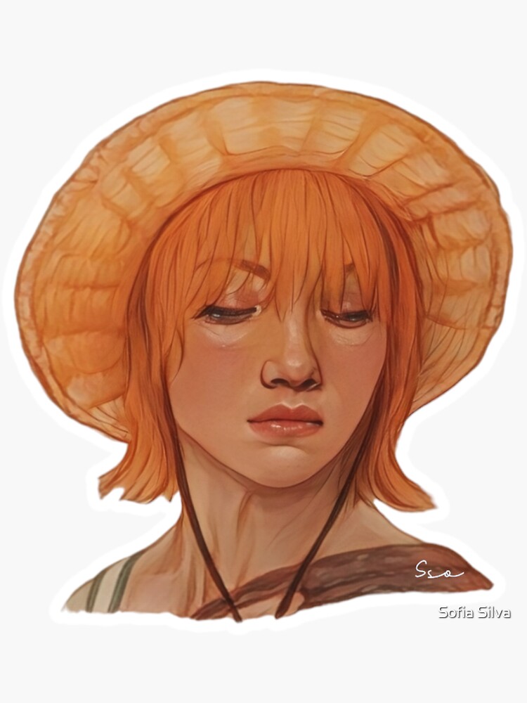 "Nami" Sticker for Sale by Sofia Silva | Redbubble