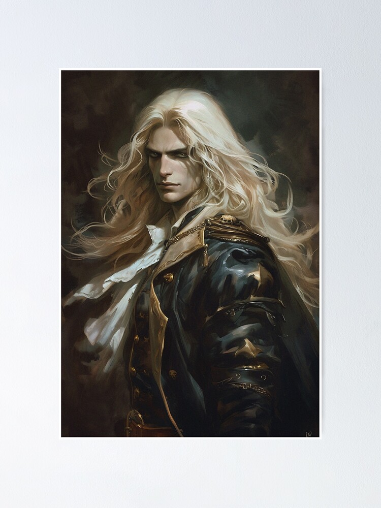 "Alucard Castlevania" Poster for Sale by universepod | Redbubble