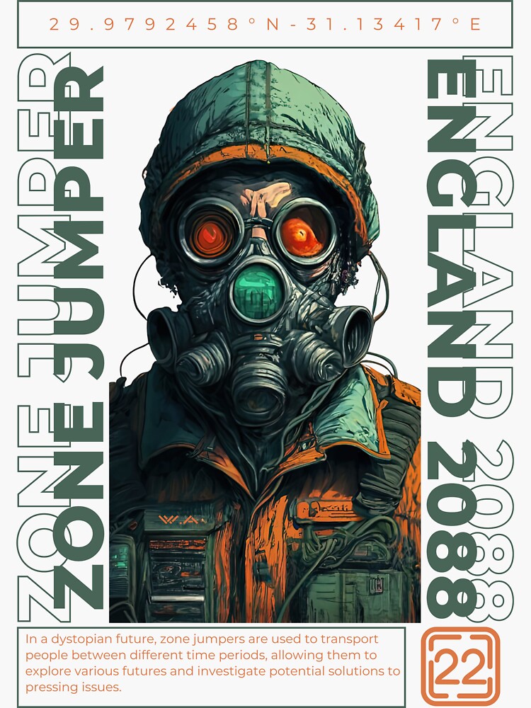 "Zone Jumper" Sticker for Sale by Artivolve | Redbubble