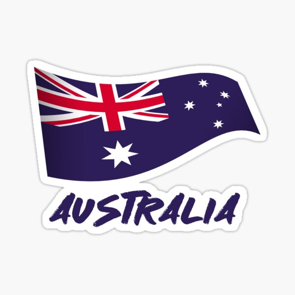 "Australia Flag" Sticker for Sale by Nick249 | Redbubble