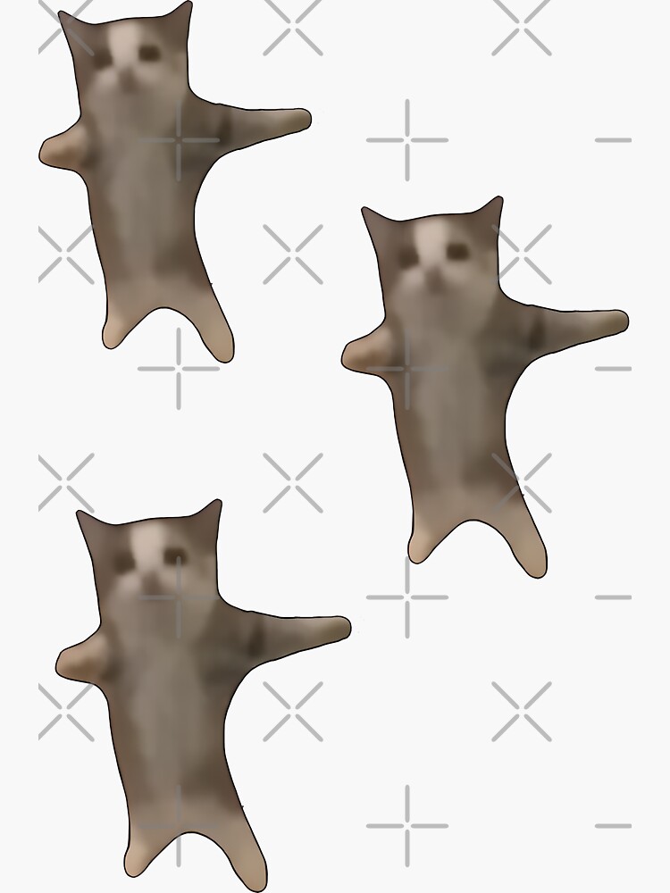 "Happy cat sticker pack" Sticker for Sale by Fyleth | Redbubble