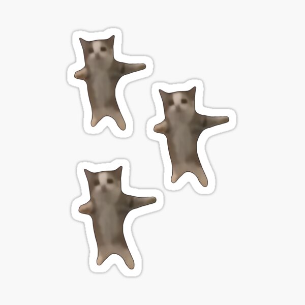 "Happy cat sticker pack" Sticker for Sale by Fyleth | Redbubble