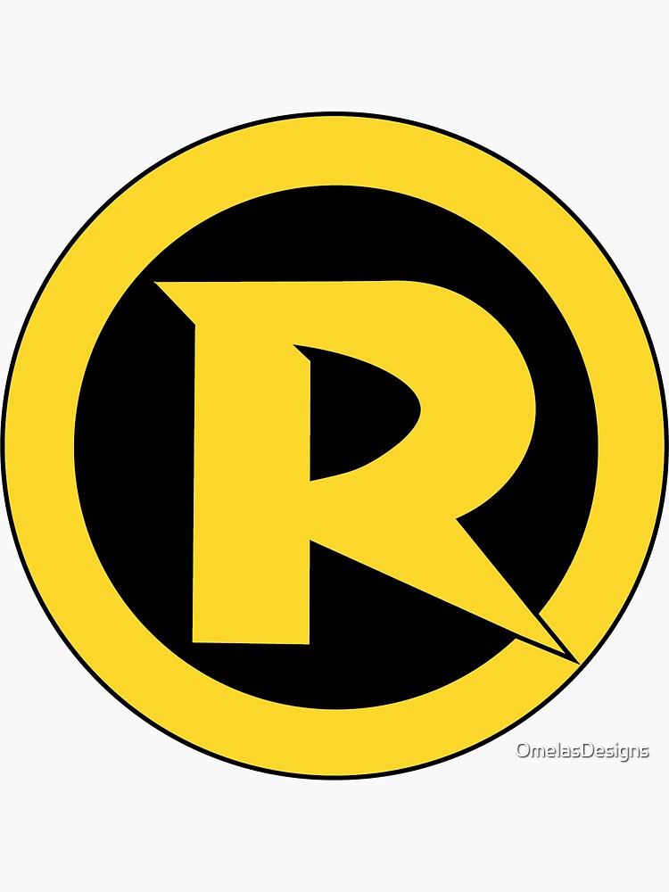 "Robin Symbol" Sticker for Sale by OmelasDesigns | Redbubble