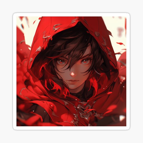 "Ruby Rose - RWBY 1" Sticker by Infinite-Aspire | Redbubble