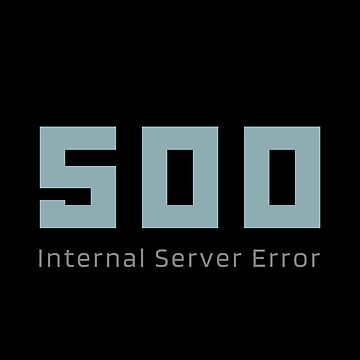 "HTTP status codes: 500(Internal Server Error)" Sticker for Sale by ...
