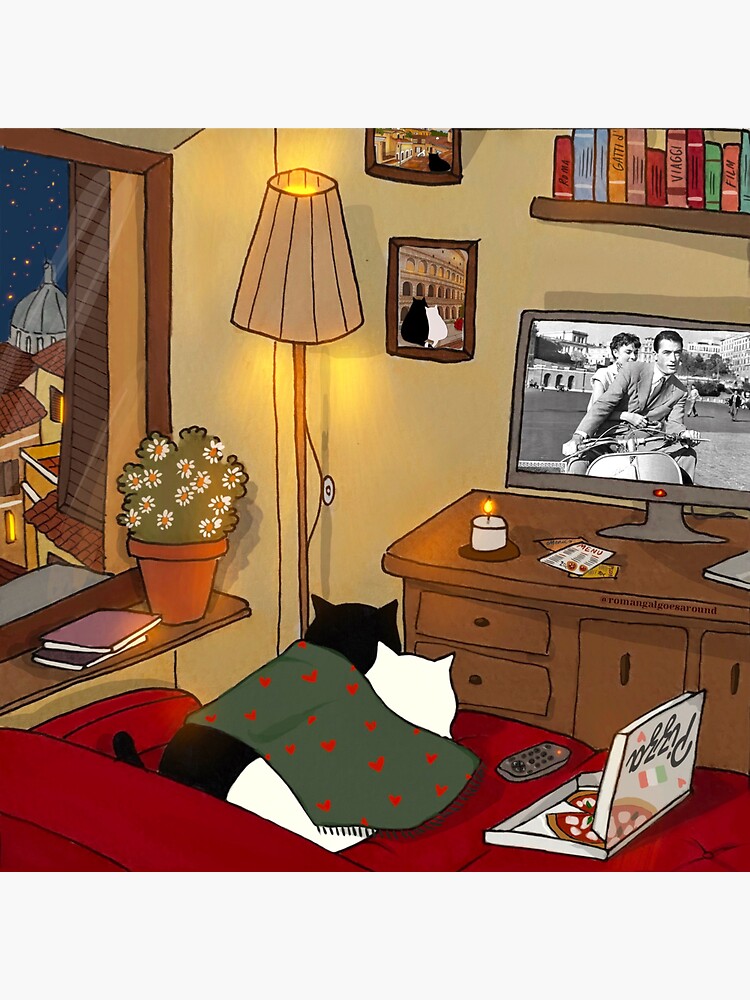 "Movie Time for Stanis & His Girlfriend" Sticker for Sale by romangal ...