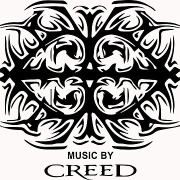"Creed band official logo sticker" Sticker for Sale by exponentialart ...