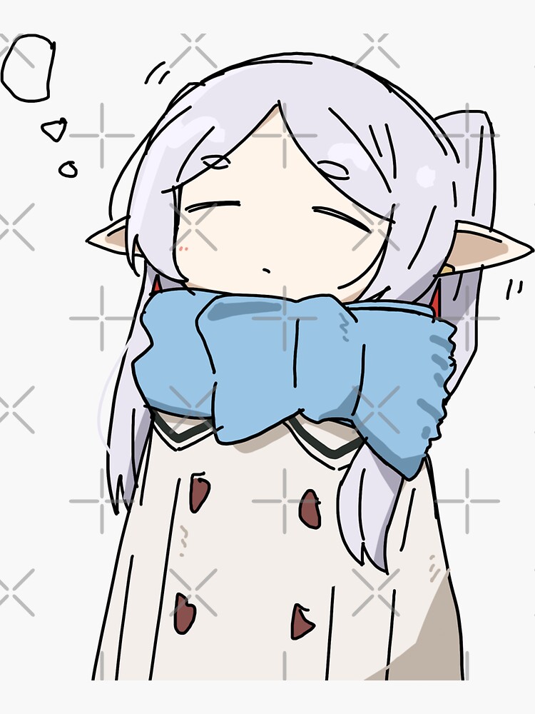 "Frieren" Sticker for Sale by mouse9889 | Redbubble