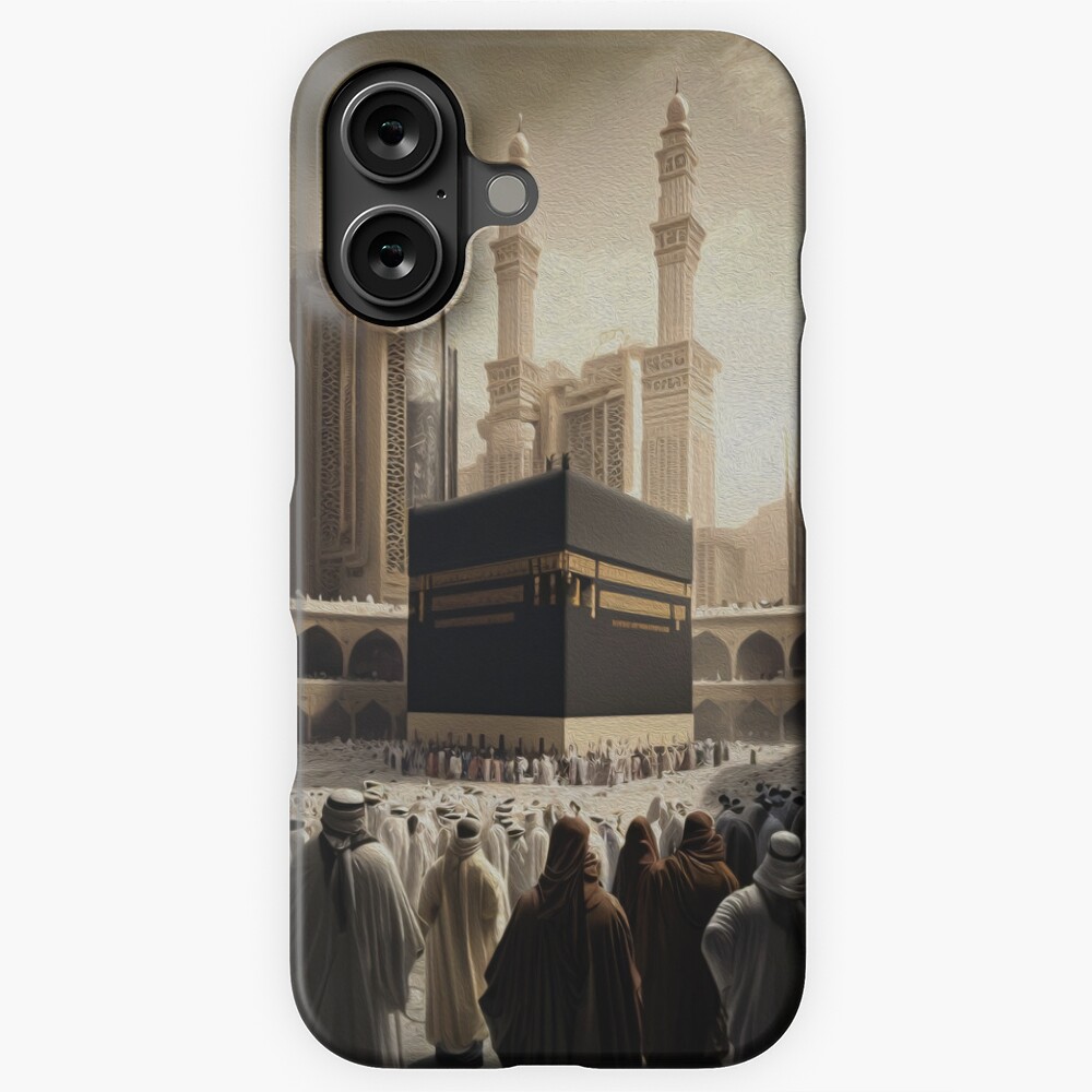 "Drawing of the Kaaba prayer in Mecca" Sticker for Sale by skalihm ...