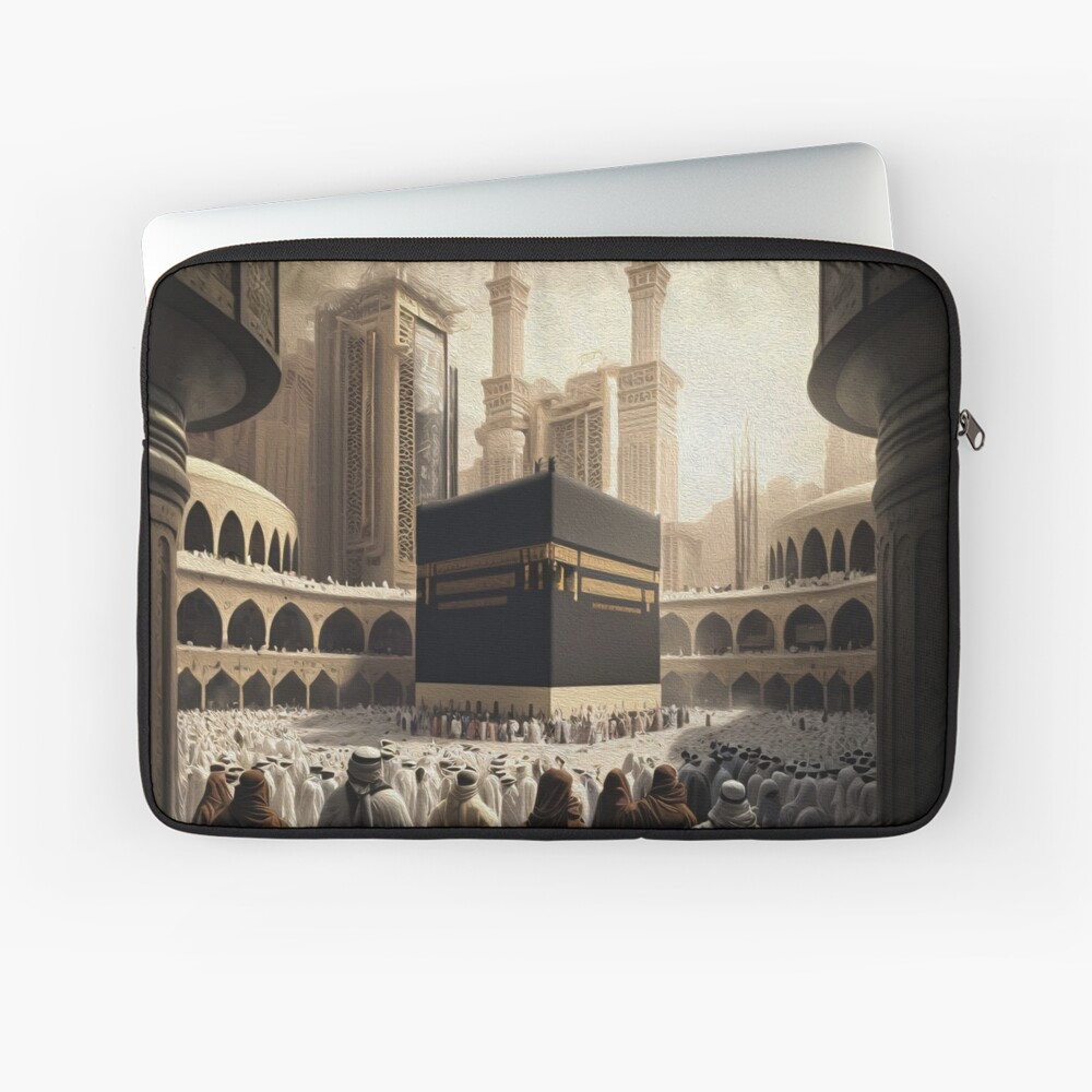 "Drawing of the Kaaba prayer in Mecca" Sticker for Sale by skalihm ...