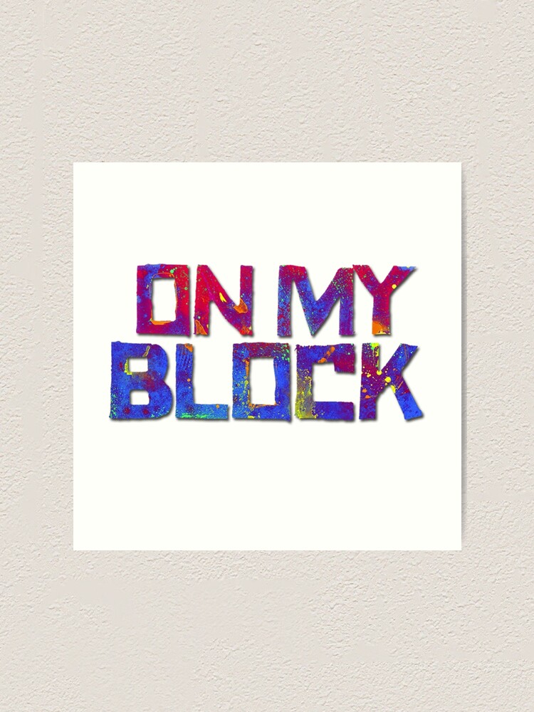 "On my block " Art Print for Sale by Millifur | Redbubble