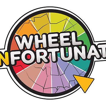 "Over Time - Wheel Unfortunate" Sticker for Sale by AZGallery | Redbubble