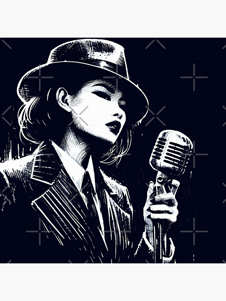 "Asian Jazz Singer Girl [Noir, Crime ]" Photographic Print for Sale by ...