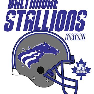 "Baltimore Stallions Football" Essential T-Shirt for Sale by ...