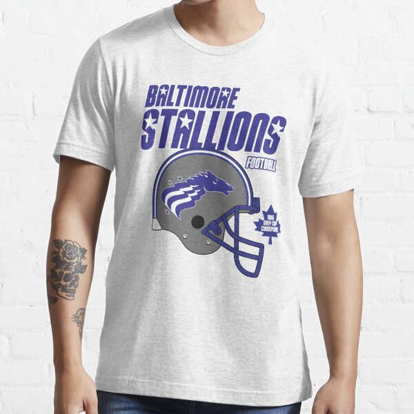 "Baltimore Stallions Football" Essential T-Shirt for Sale by ...