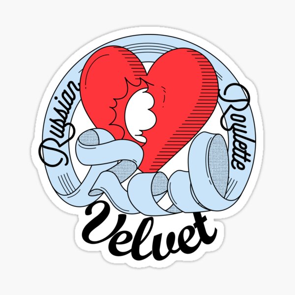 "Red Velvet - Russian Roulette logo " Sticker for Sale by 0627june ...