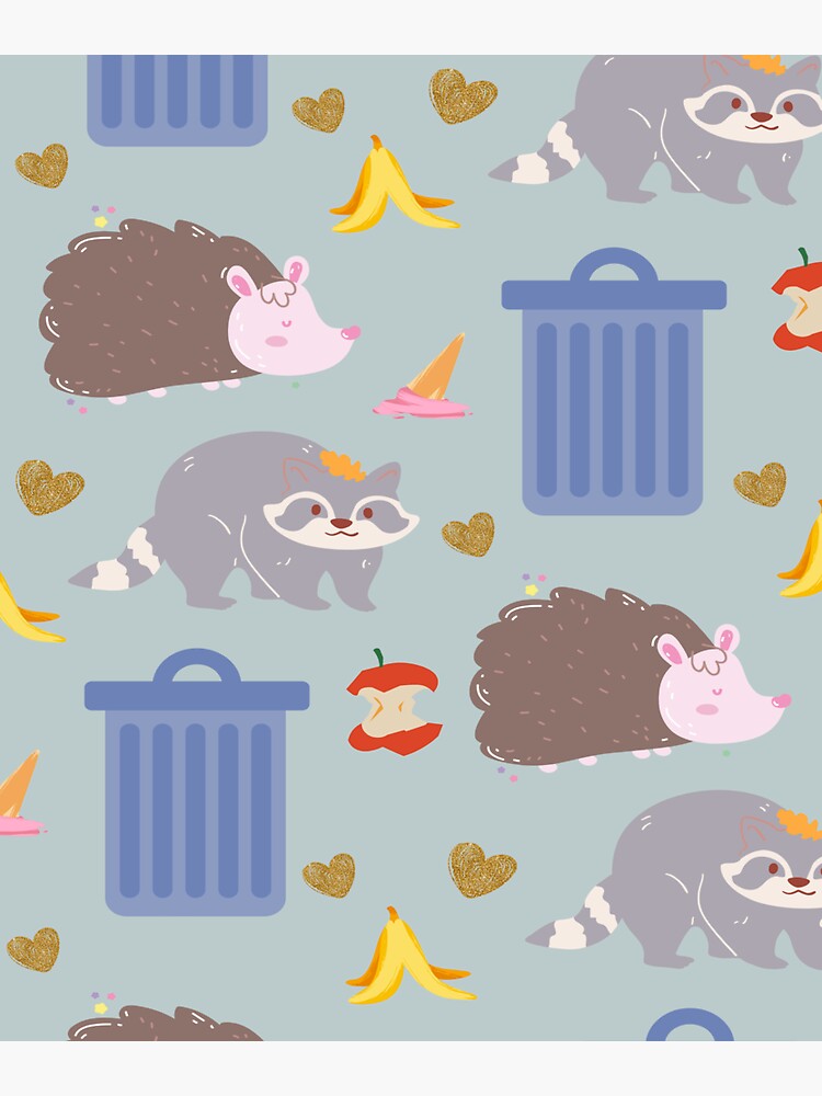 "Cute Possums and Raccoons " Sticker for Sale by Bridget Swanson ...