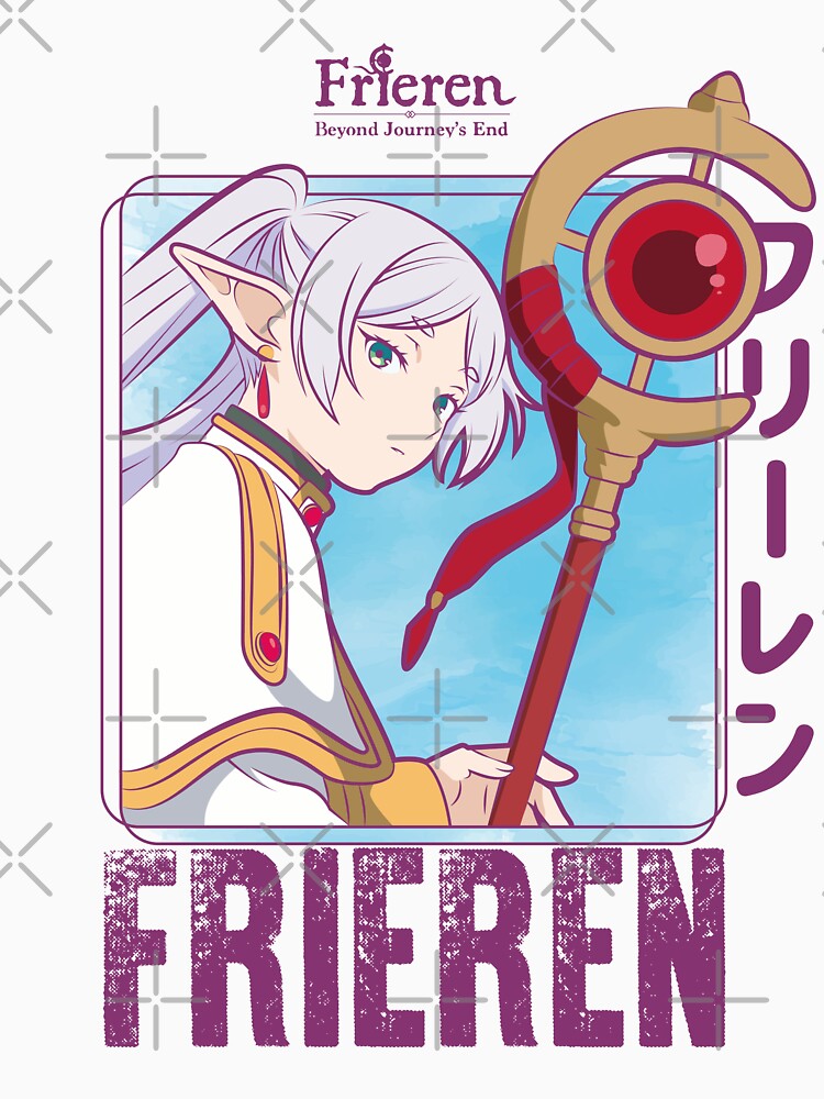 "FRIEREN: BEYOND JOURNEYS END:FRIEREN FULL COLOR" Essential T-Shirt by ...