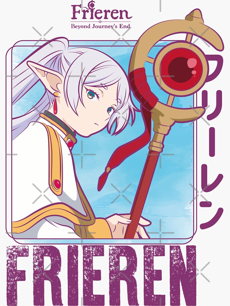 "FRIEREN: BEYOND JOURNEYS END:FRIEREN FULL COLOR" Sticker by ...