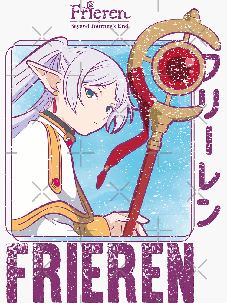 "FRIEREN: BEYOND JOURNEYS END:FRIEREN FULL COLOR (GRUNGE STYLE ...