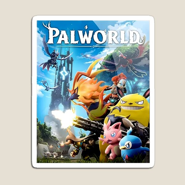 "Palworld a Palworld a Palworld a Palworld" Magnet for Sale by Huffohop ...