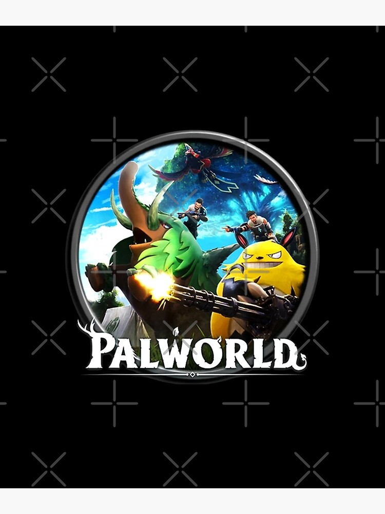 "Palworld a Palworld a Palworld a Palworld" Poster for Sale by Huffohop ...