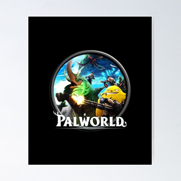 "Palworld a Palworld a Palworld a Palworld" Poster for Sale by Huffohop ...