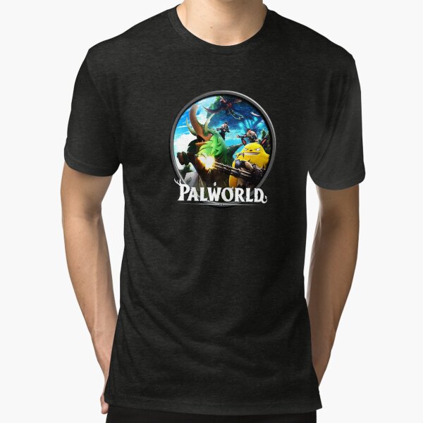 "Palworld a Palworld a Palworld a Palworld" Tri-blend T-Shirt for Sale ...