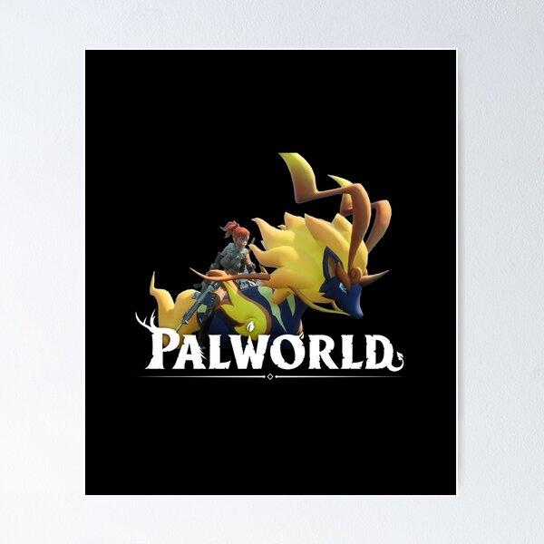 "Palworld a Palworld a Palworld a Palworld" Poster for Sale by Huffohop ...