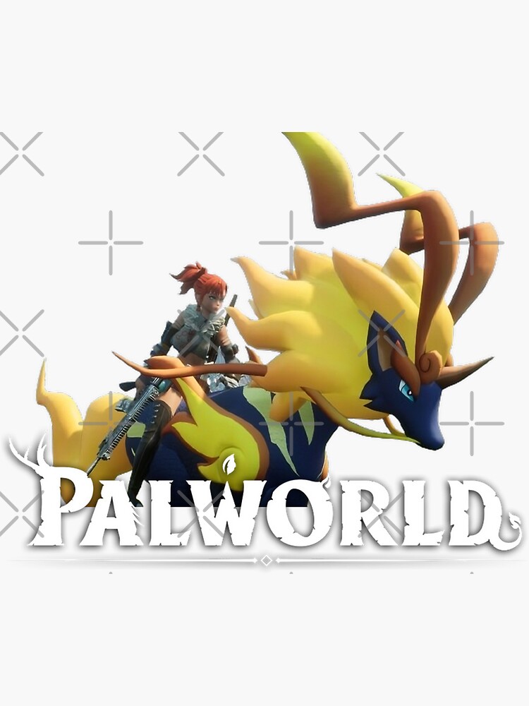 "Palworld a Palworld a Palworld a Palworld" Sticker for Sale by ...
