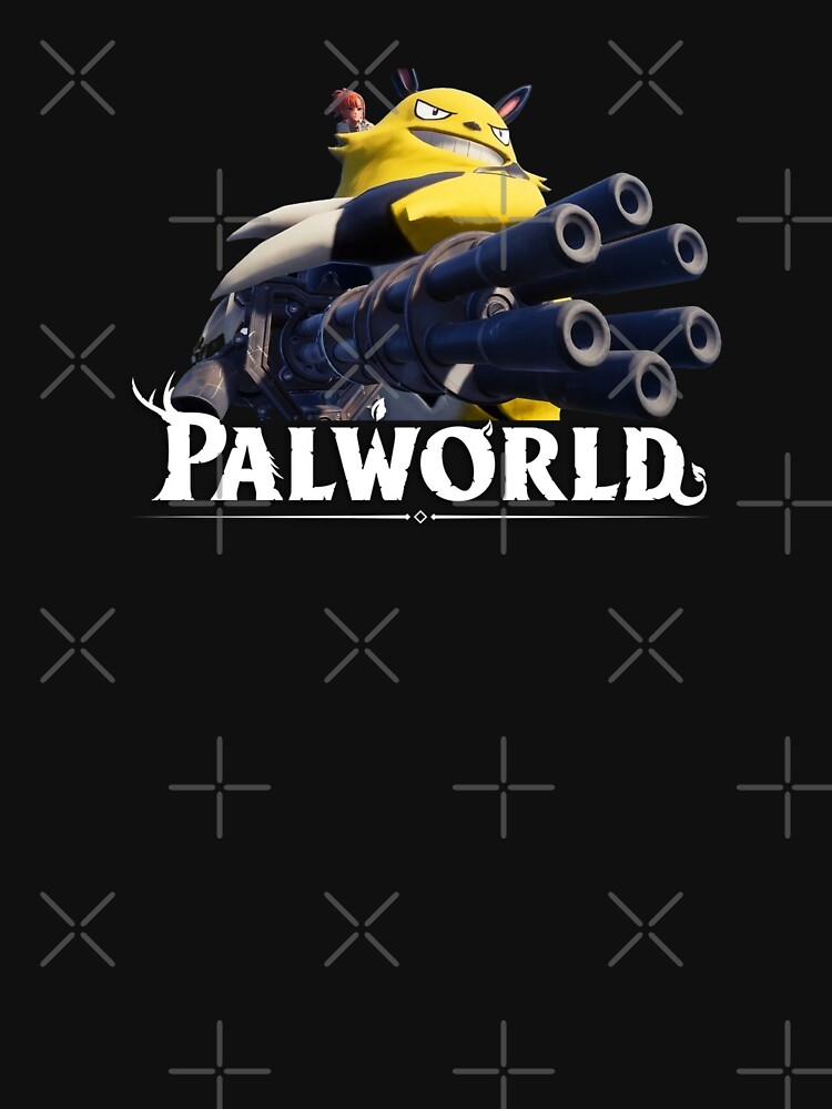 "Palworld a Palworld a Palworld a Palworld" Baseball ¾ Sleeve T-Shirt ...