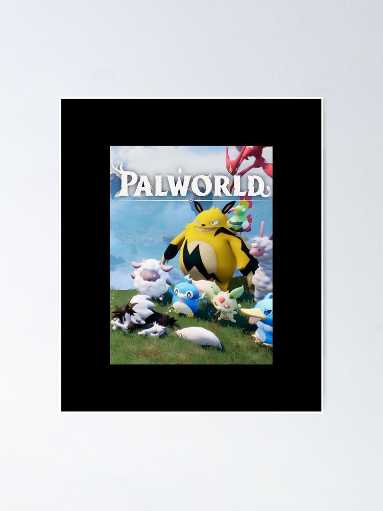 "Palworld a Palworld a Palworld a Palworld" Poster for Sale by Huffohop ...