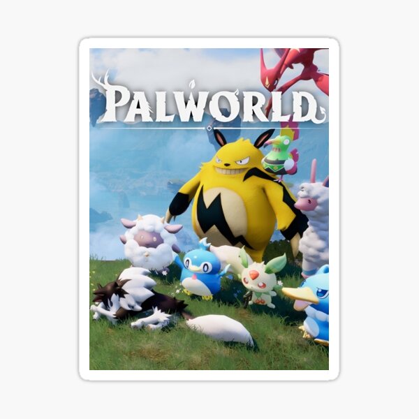 "Palworld a Palworld a Palworld a Palworld" Sticker for Sale by ...