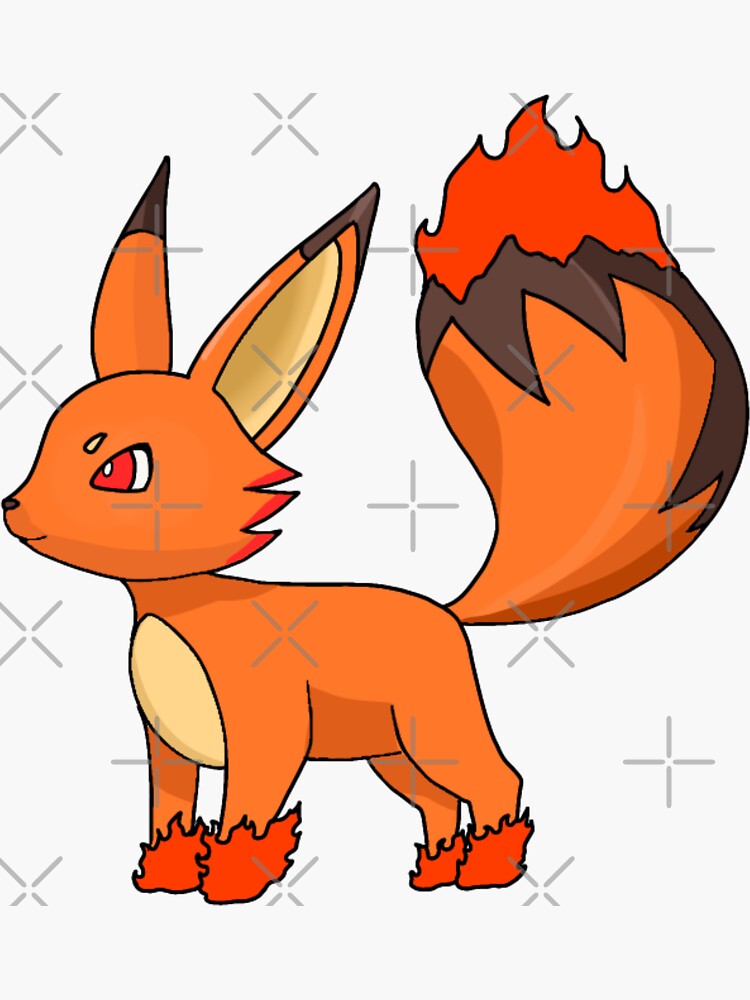 "FOXPARKS from PALWORLD " Sticker for Sale by JJNameArt | Redbubble