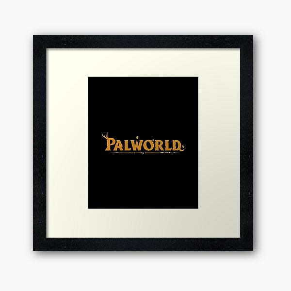 "Palworld a Palworld a Palworld a Palworld" Framed Art Print for Sale ...
