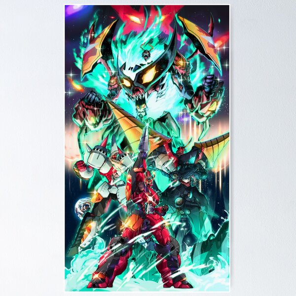 "Gurren Lagann Movie, Gurren Lagann 2024" Poster for Sale by AlgiePaul ...