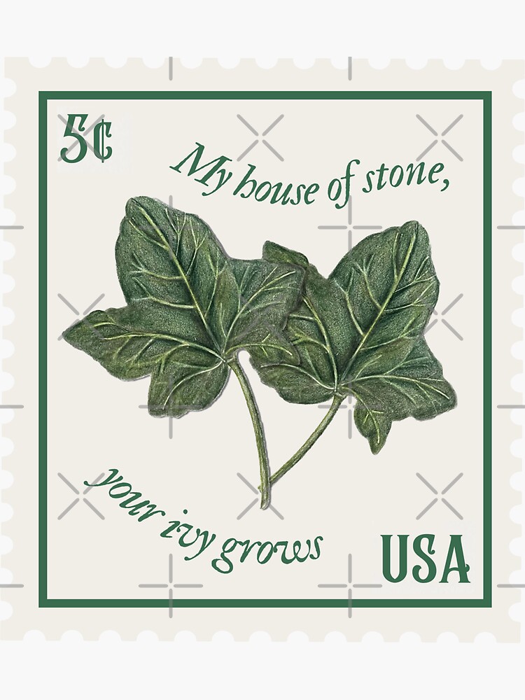 Ivy - Taylor Sticker - Postage Stamp Sticker sold by Restorer ...