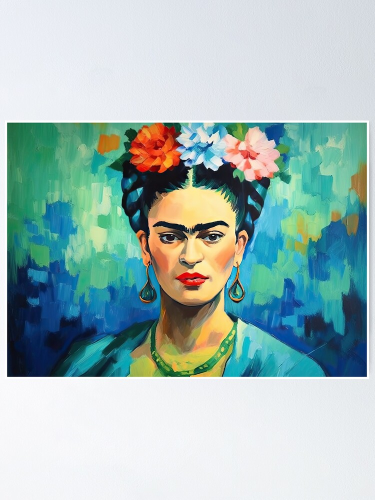 "Frida Kahlo" Poster by ArtHouseNiklas | Redbubble