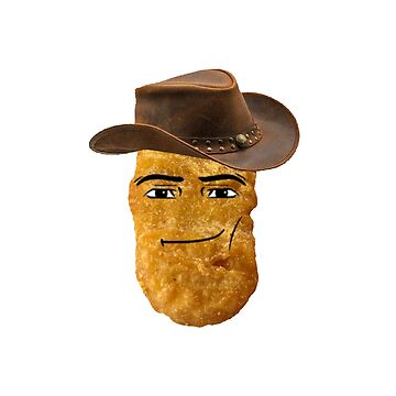 "cowboy nugget omega food" Sticker for Sale by shashikshop | Redbubble