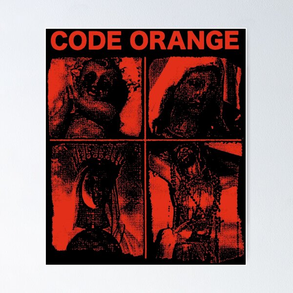 "CODE ORANGE BAND" Poster for Sale by FondraSelcov | Redbubble