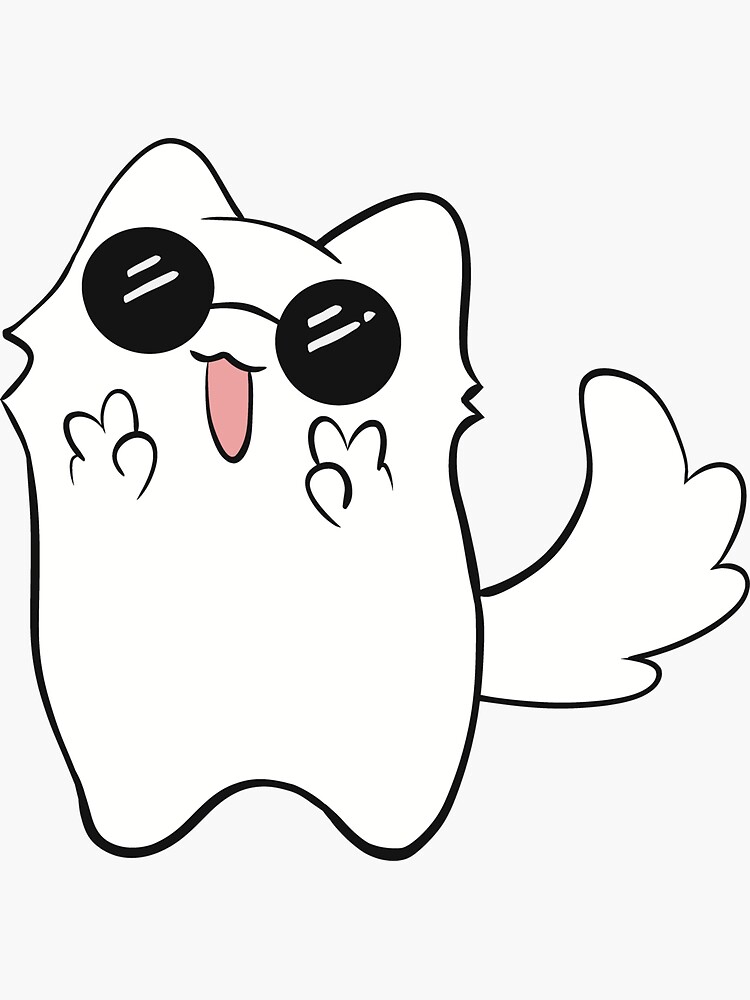 "Gojo cat" Sticker by BamBoomBam | Redbubble